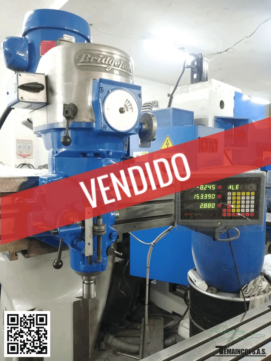 Venta de Fresadora Torreta Bridgeport de ocasión│Entrega inmediata